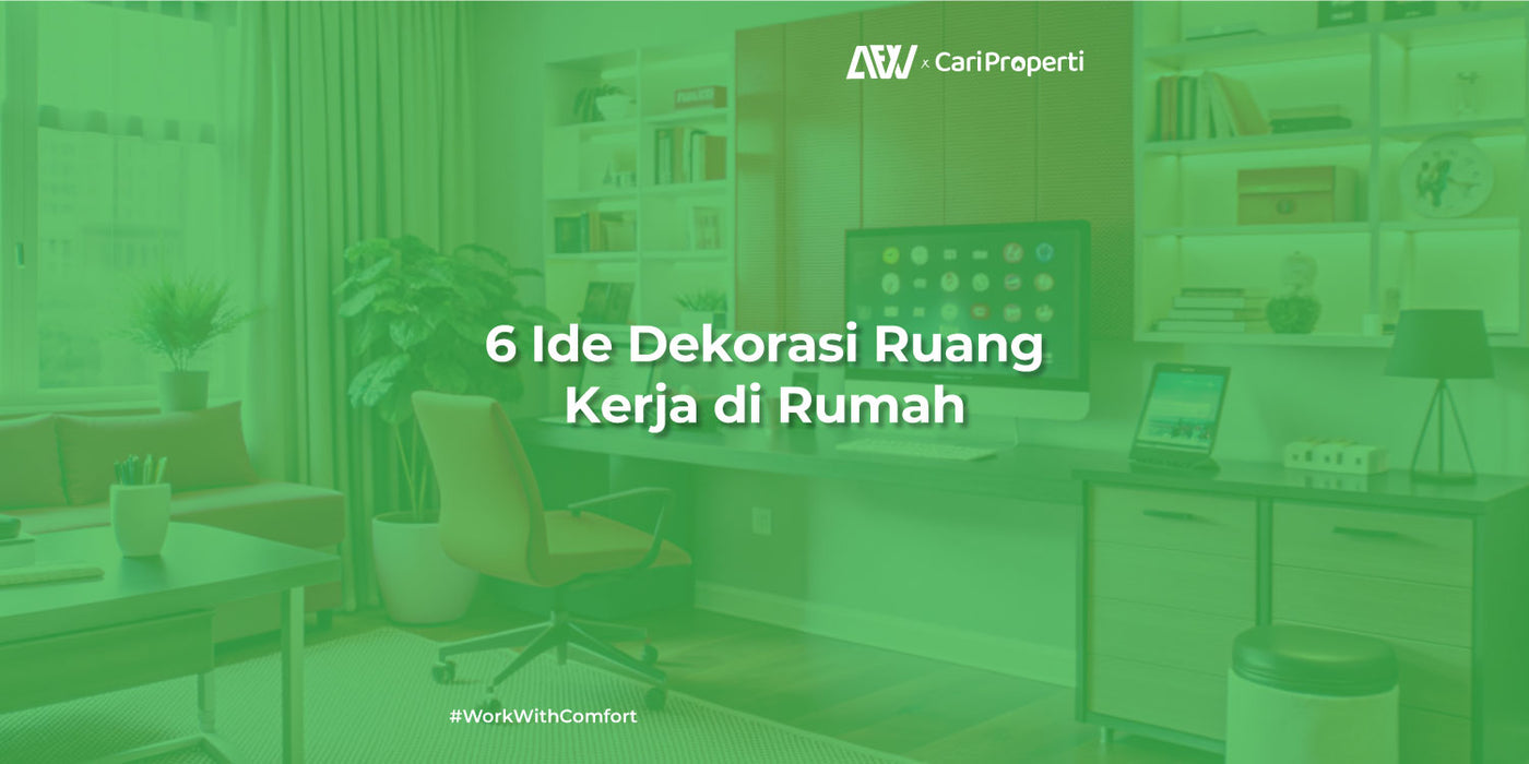 6 Ide Dekorasi Ruang Kerja di Rumah – All For Work