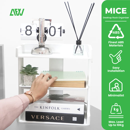 Desktop Organizer Multifungsi, Rak Organizer Serbaguna – All For Work