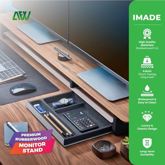 All For Work - Desk Shelf, Tatakan Monitor, Stand Monitor – All For Work